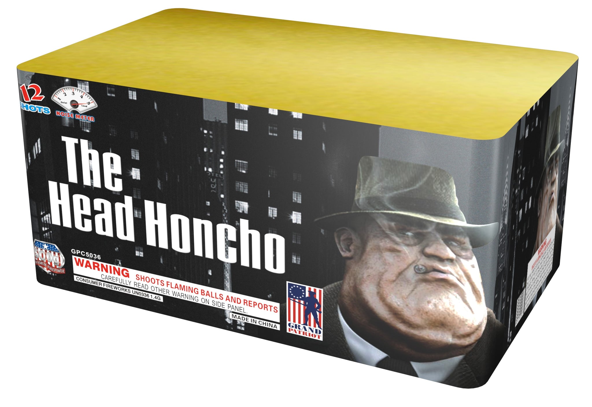 Head Honcho, The - 12 shot – Garrett's Fireworks Wholesale Store
