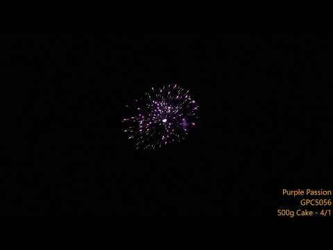 Purple Passion - 16 shot – Garrett's Fireworks Wholesale Store